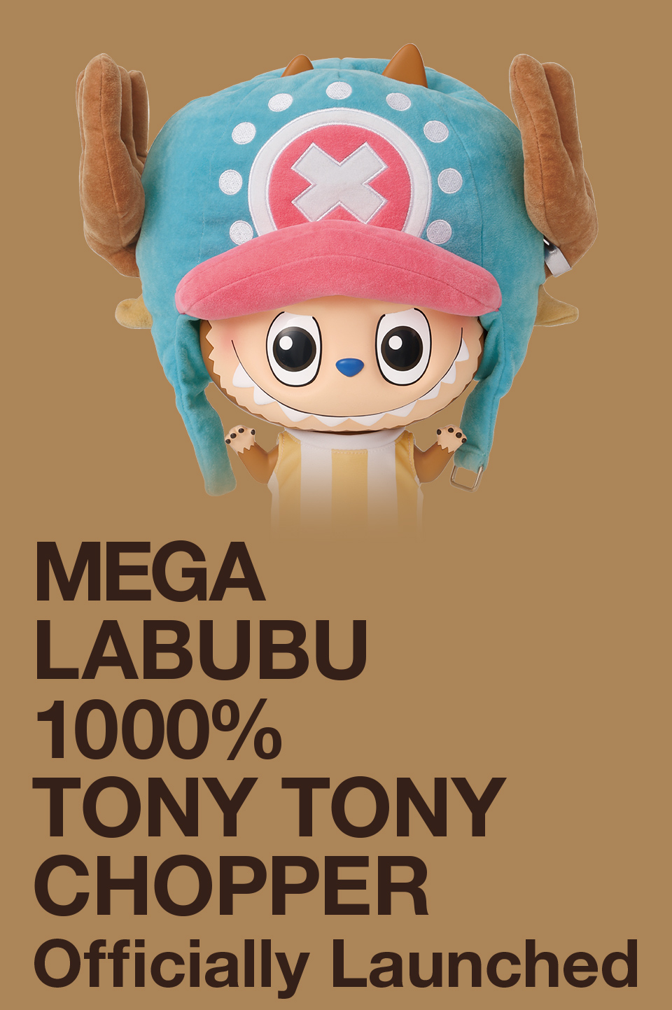 POP MARTMEGA LABUBU 1000% TONY TONY CHOPPER | Shopee Malaysia