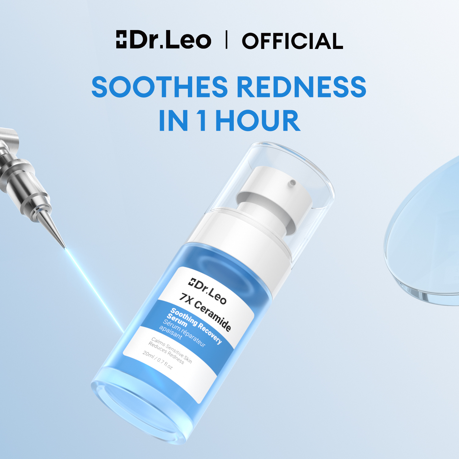 [New Lauch] Dr.Leo 7x Ceramide Soothing Recovery Serum Calms Sensitive ...