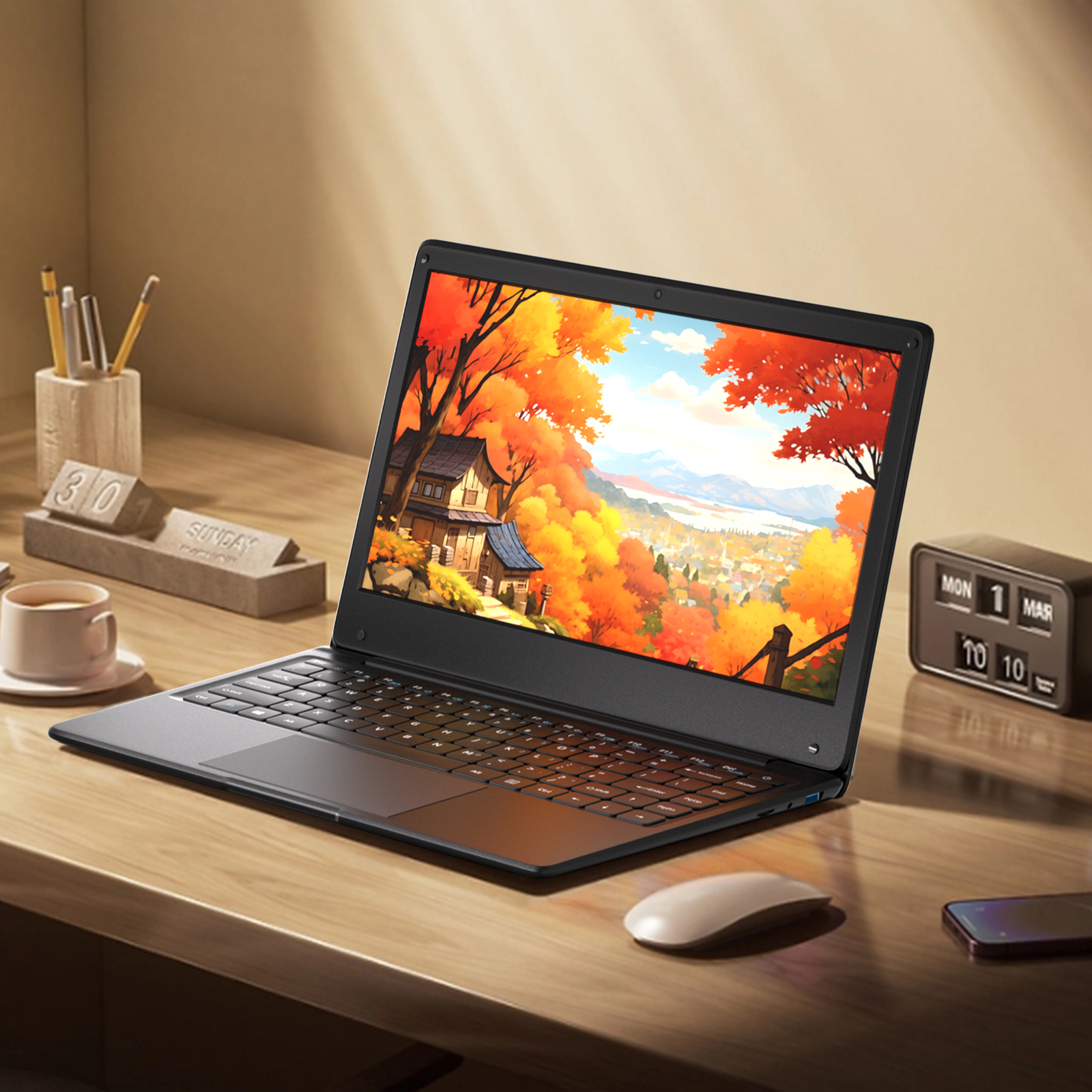 DITU Cheapest Portable Laptop Celeron N4000 14.1‘’ 8GB RAM+256GB SSD ...