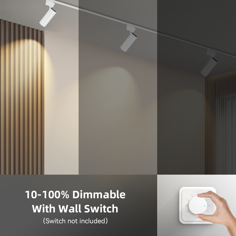 Dimmable Track Light Set 3 Colour Spotlight Led Lampu Track 20W with ...