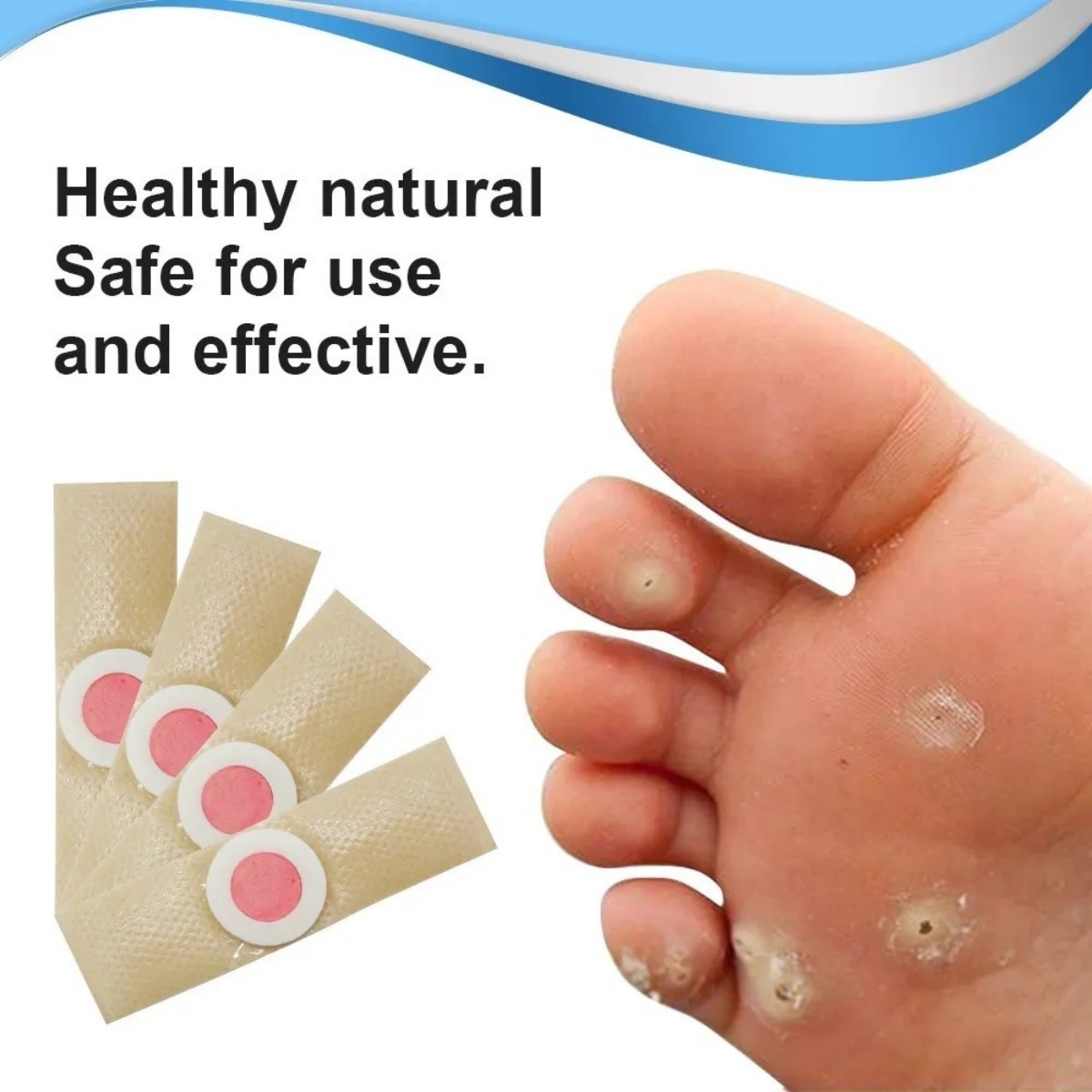 24PCS Warts Remover Patch Foot Corns Remover Pad Callus Removal Feet ...