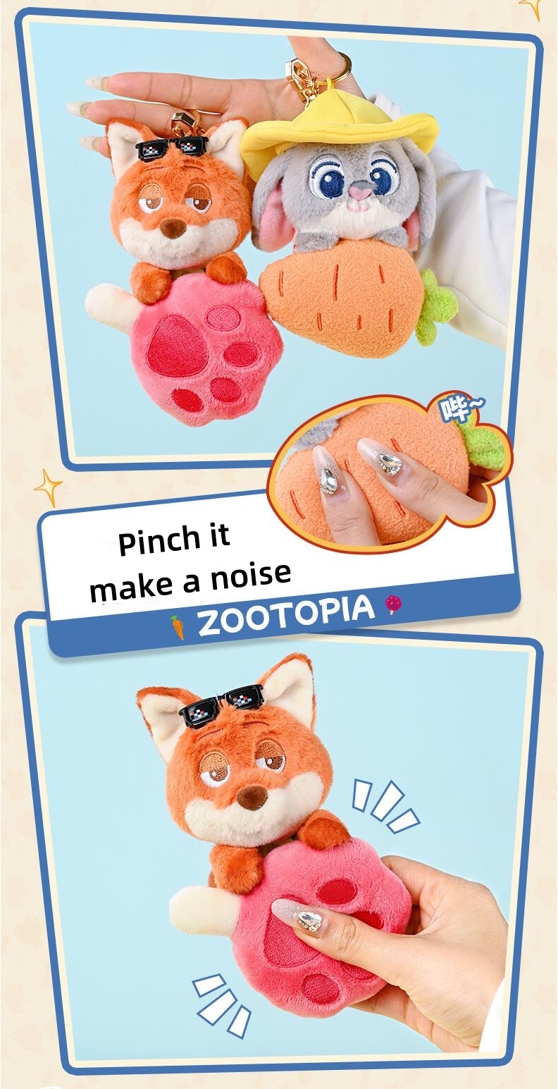 Potdemiel Disney Zootopia Sweet Life Blind Box Toy Collection Plush ...