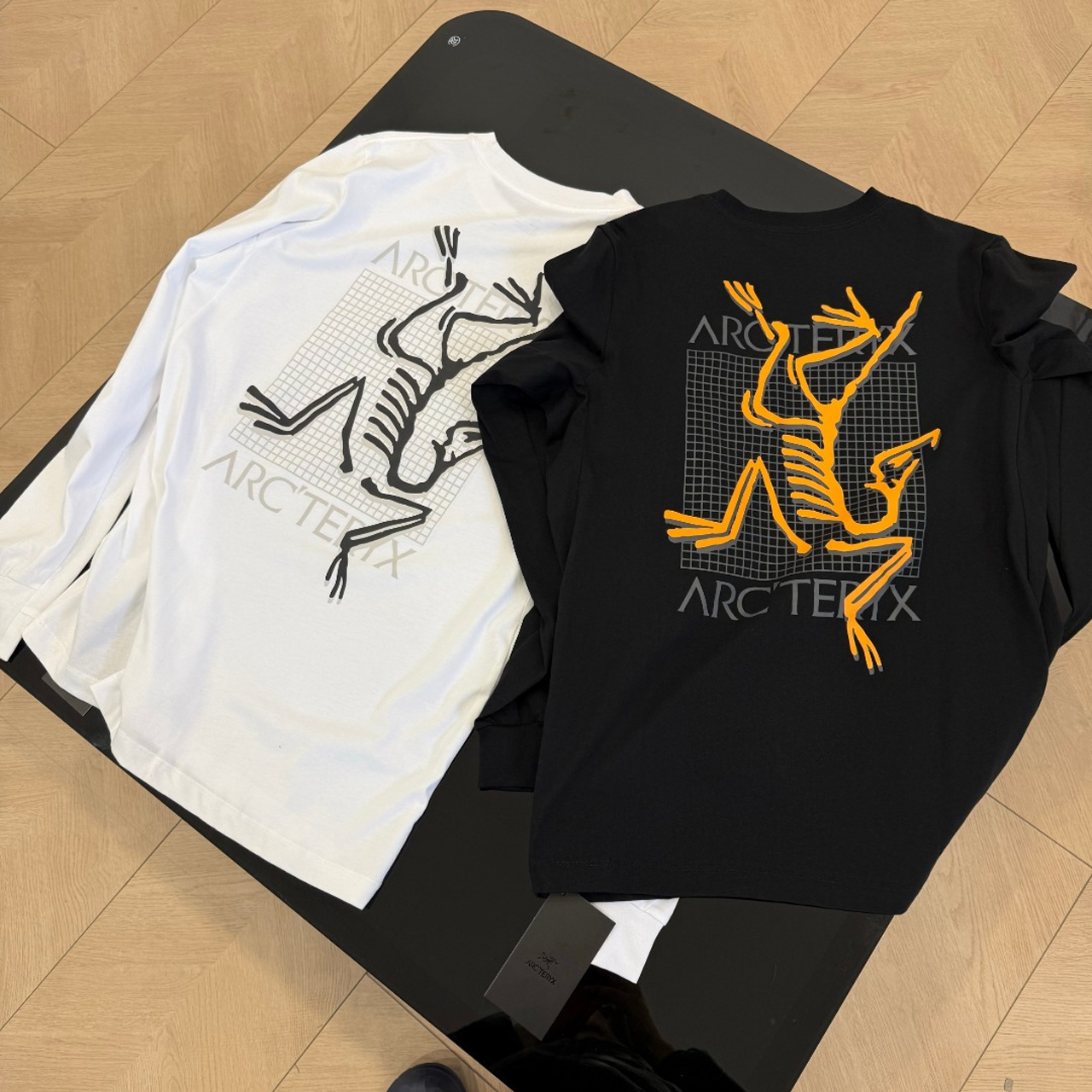 Arcteryx Arc'Multi Bird Logo L/S T-Shirt Black/white | Shopee Malaysia