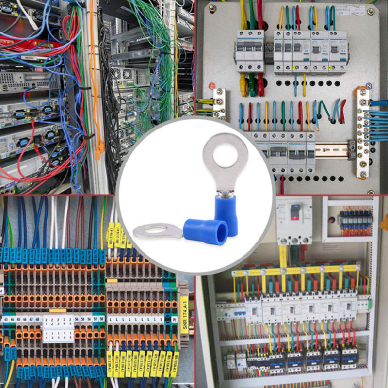Ring Crimp Terminals Electrical Wire Connectors Electrical Crimp ...