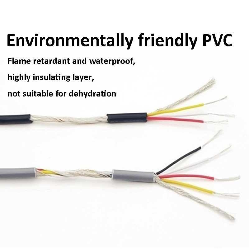 UL2547 Signal Shielded Cable 30 28 26 24 22 20 18 AWG 2 3 4 5 6 7 8 ...