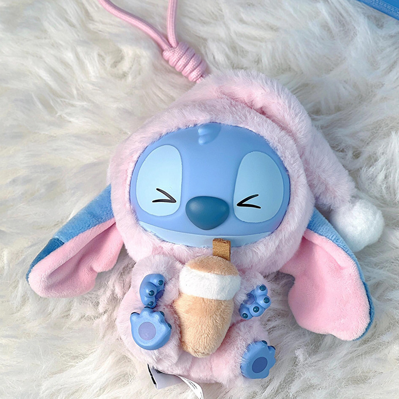 Disney Stitch must eat a bite series of vinyl plush blind box pendant ...