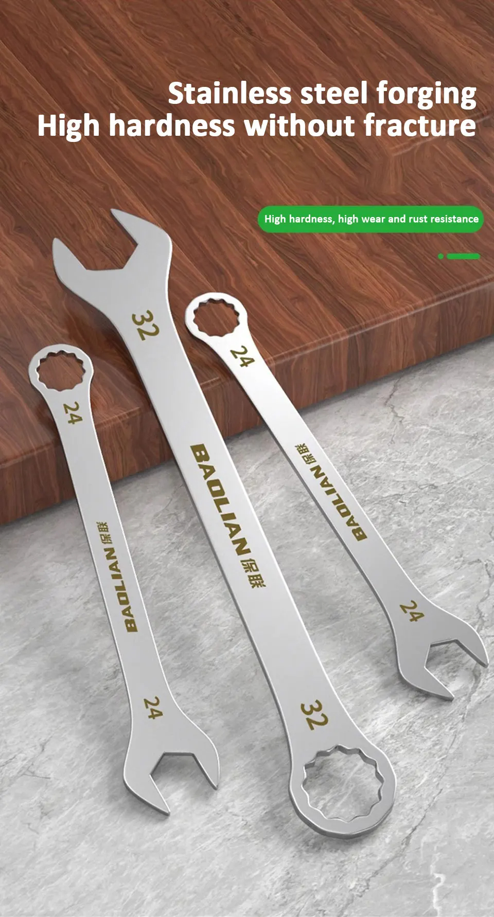 Ultra-thin Open End Wrench 5-32MM Ratchet Wrenches Universal Spanners ...