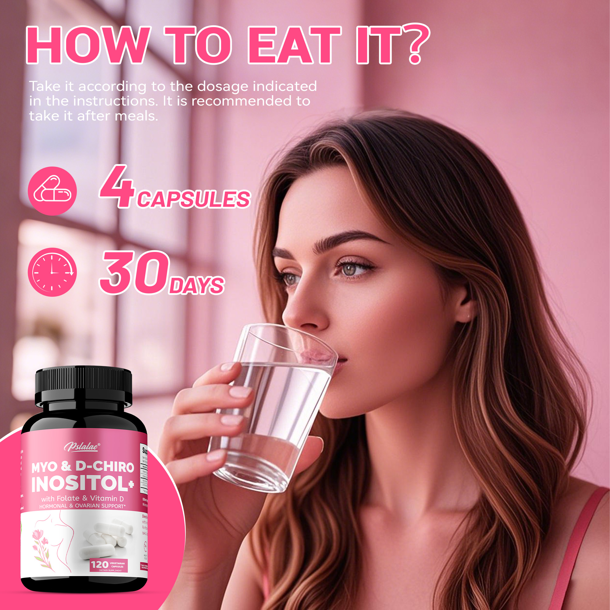 Premium Inositol Supplement - Myo-Inositol and D-Chiro Inositol Plus ...