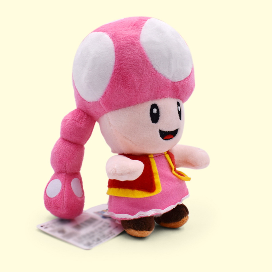 18cm Super Mario Wonder Mushroom Toadette Ette Sister Stuffed Animal ...