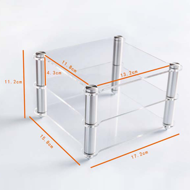 Topping rack Exquisite Acrylic Audio rack HIFI Power Amplifier Ear ...