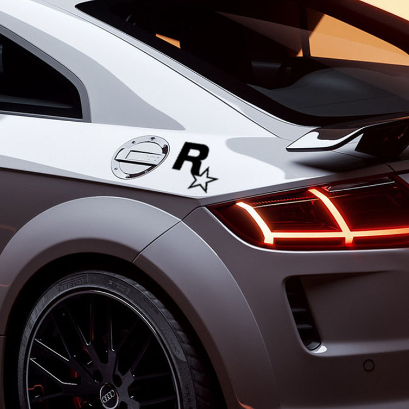 Car Sticker Modification Game Peripheral Gta5 Racing Car R Star Car ...