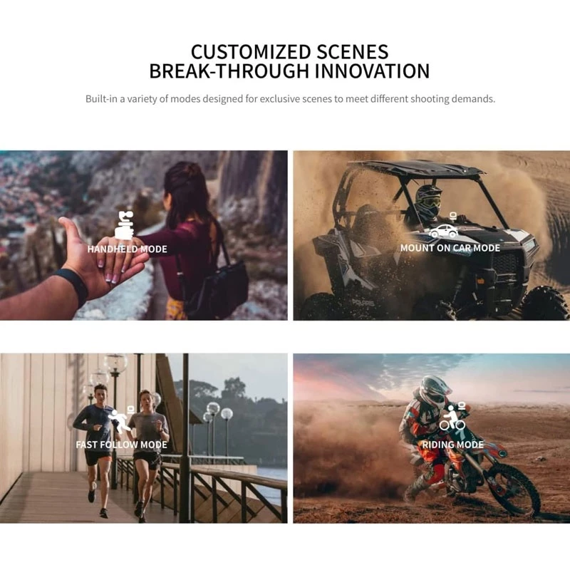 FeiyuTech Pocket 3 Cordless Detachable 3-Axis Stabilizer Gimbal Camera ...