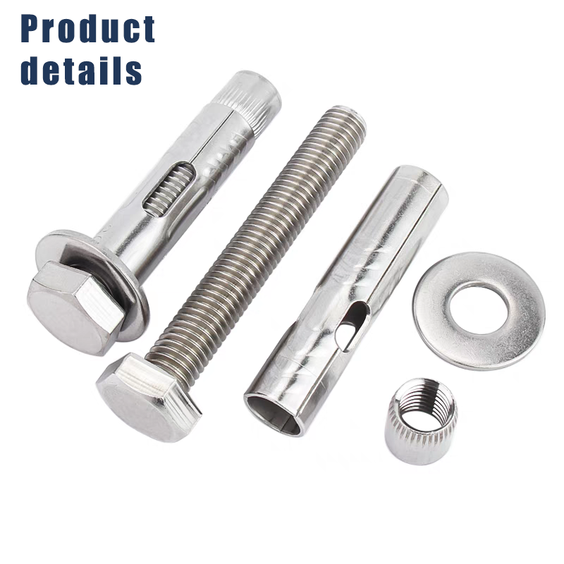 [RL] M6-M12 Wall Plug Hex Expansion Screw Heavy Duty M6 M8 M10 M12 ...
