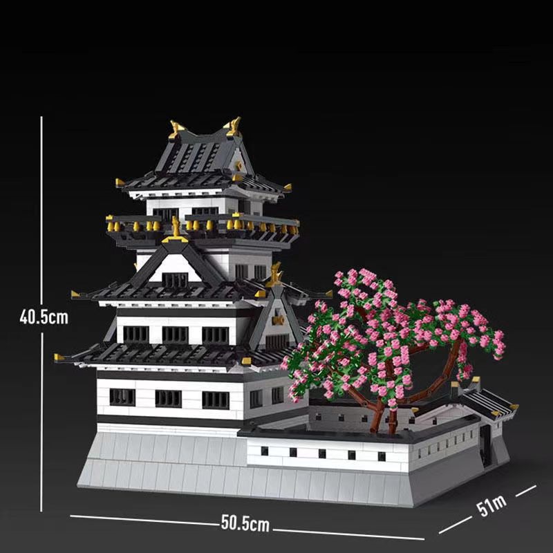 Himeji Castle Medieval Japanese Building Blocks 3086 Pcs Mould King ...