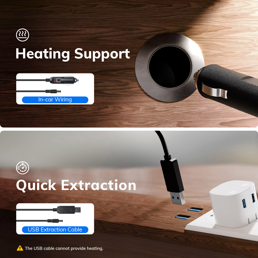 Rouny DC12V Portable Coffee Machine Touring Vehicle Outdoor Camping ...