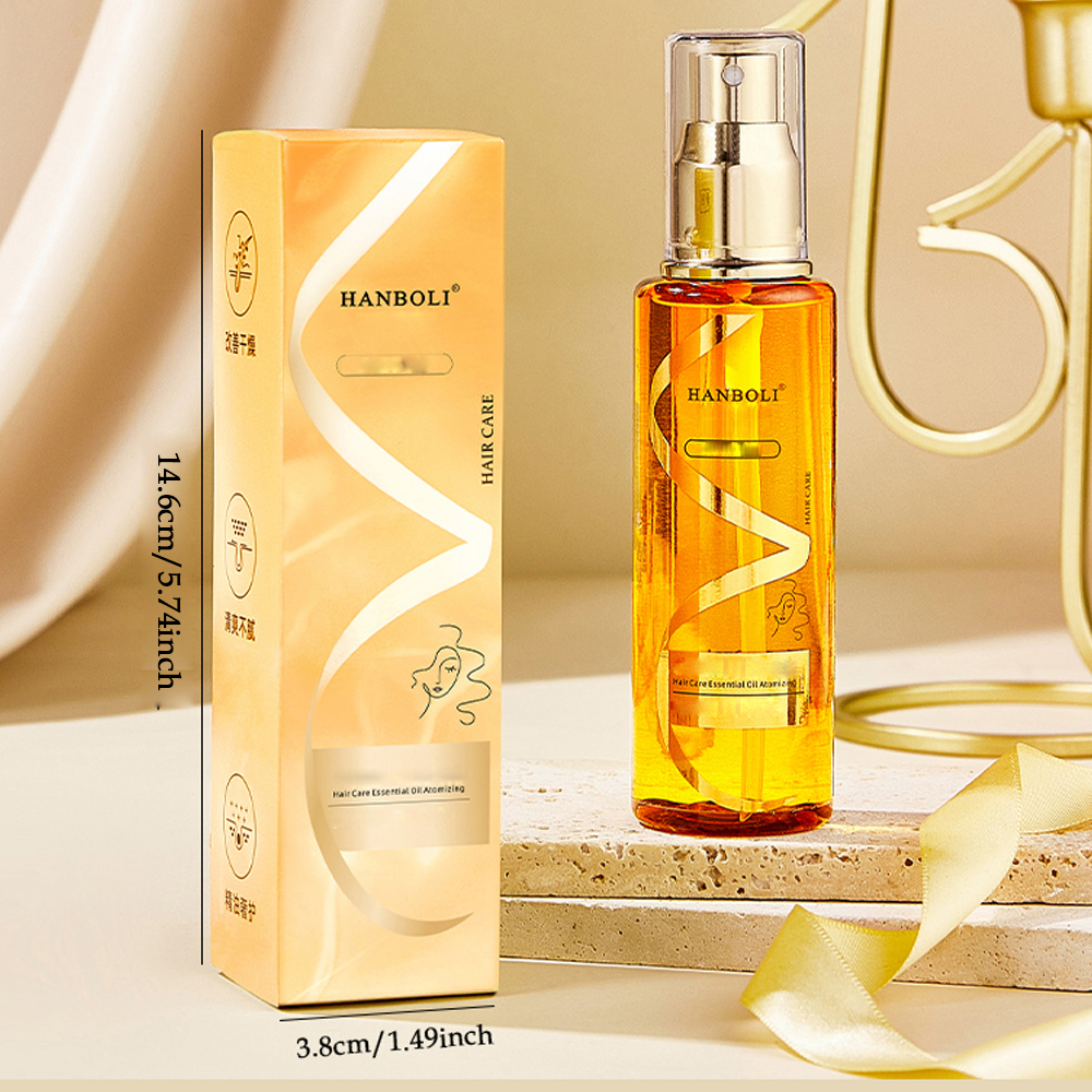 Perfume soft hair care essential oil spray improves dry and fr izzy ...
