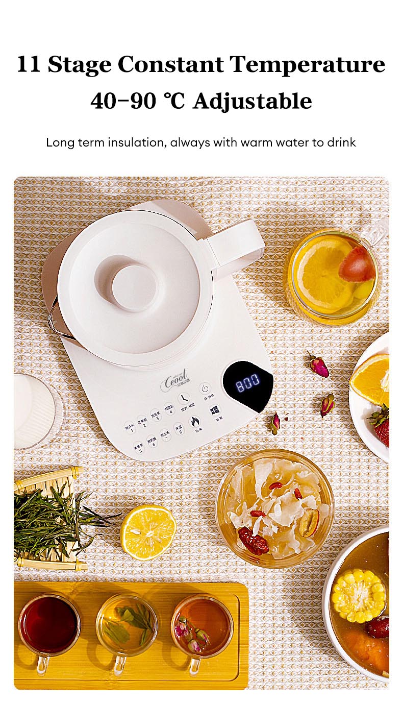 Health Pot 1.8L With Filter Office Small Teapot Automatic Thickening ...