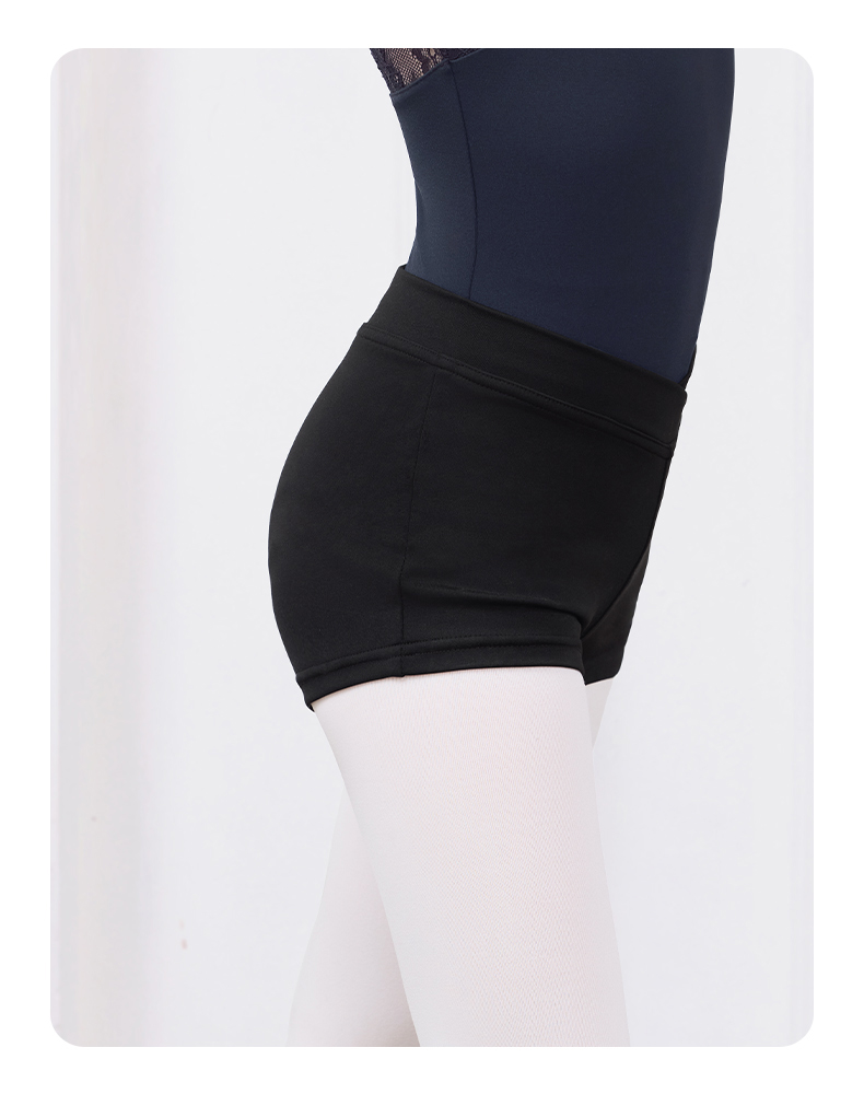 Girl Ballet Ultra-Short Shorts Black Elastic Waist Kids Children Dance ...