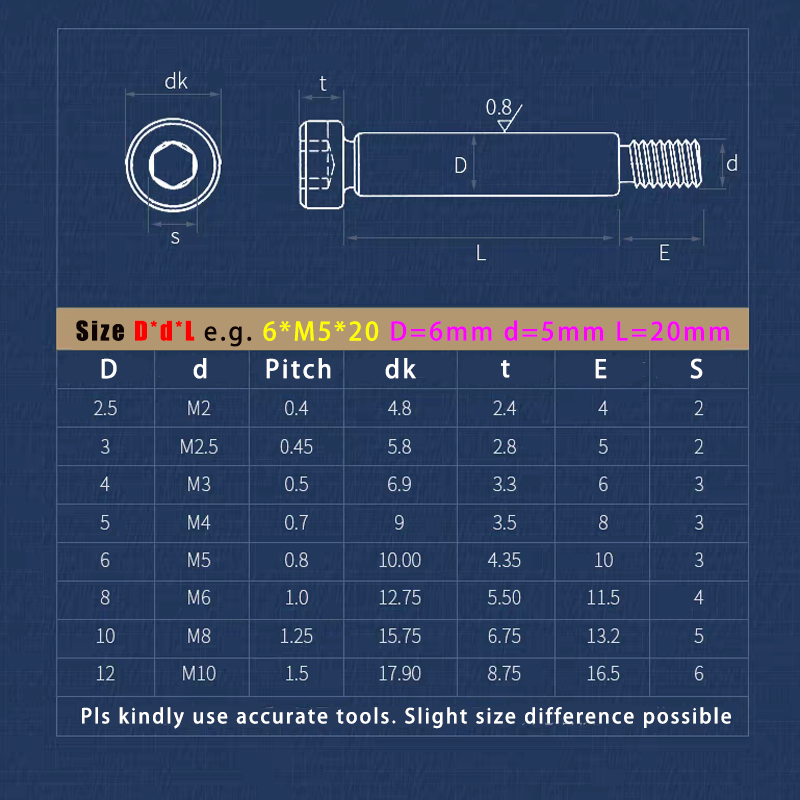 [RL] sus304 Hex Socket Cap Socket Half Thread Screw Bolt Half Tooth M6 M8 M10 Stainless Steel ...