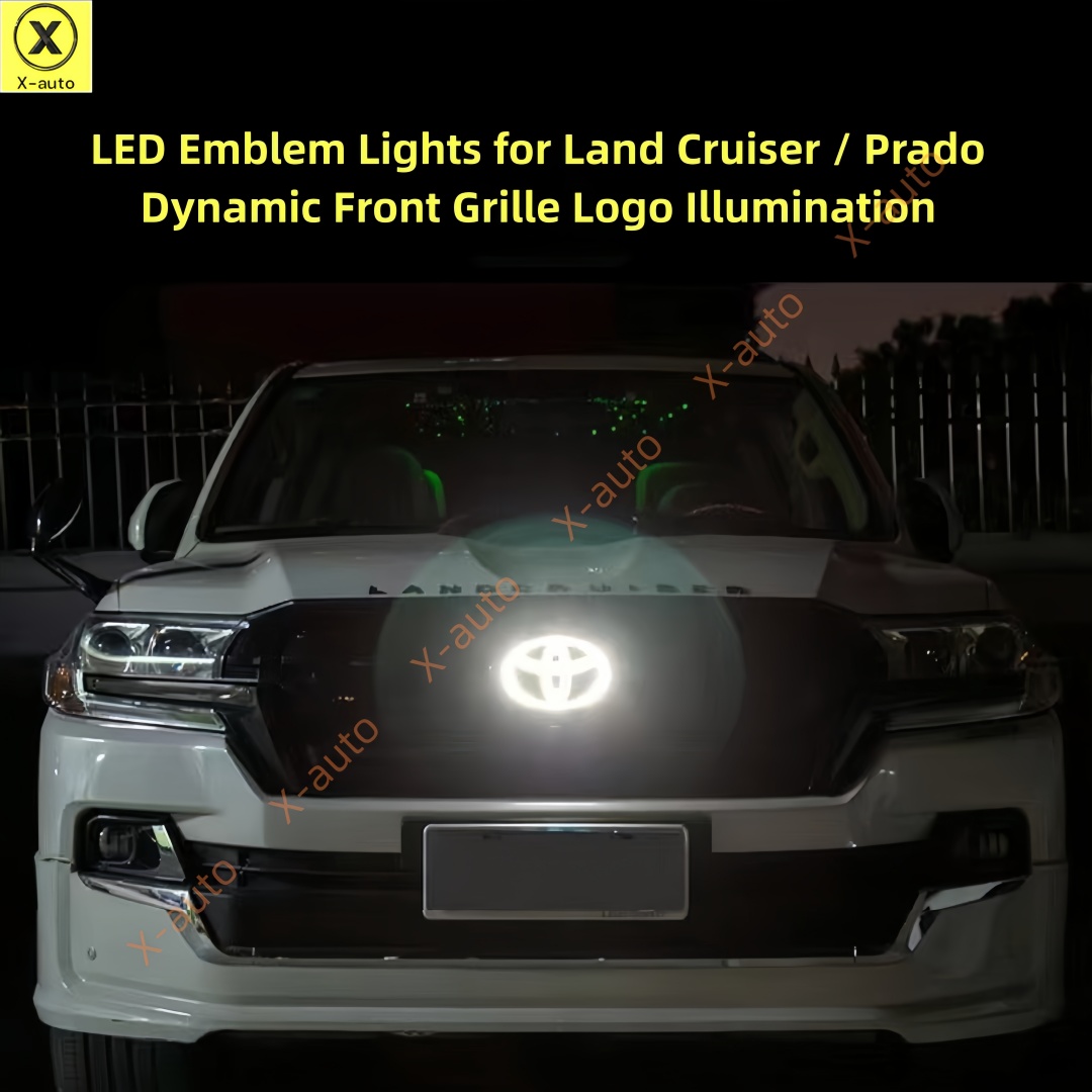 Toyota Dynamic Front Grille LED Emblem Logo Badge Light with Animated ...
