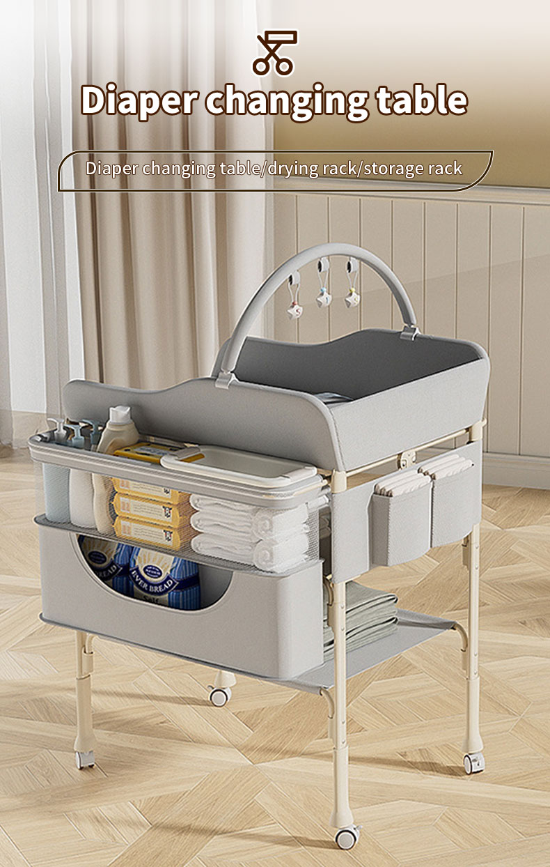 【MY Ready Stock】Foldable Baby Diaper Changing Table 4-speed Adjustable ...