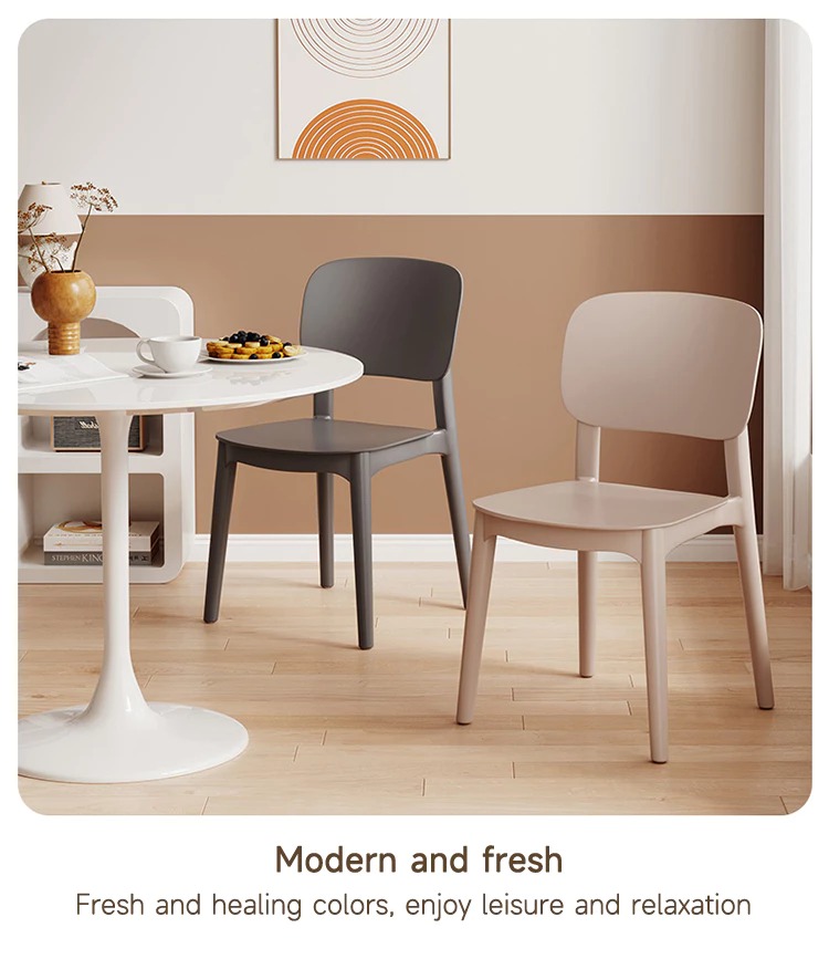 HOT DEALS Nordic Chair Plastic Chair Dining Chair Coffee Chair Study ...