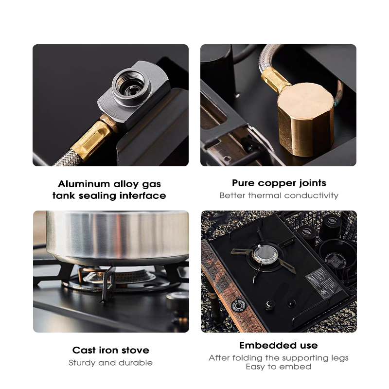 ⚡️Ready stock⚡️Camping IGT Stove 4000W Stainless Steel Portable Gas Stove IGT Modular Outdoor ...