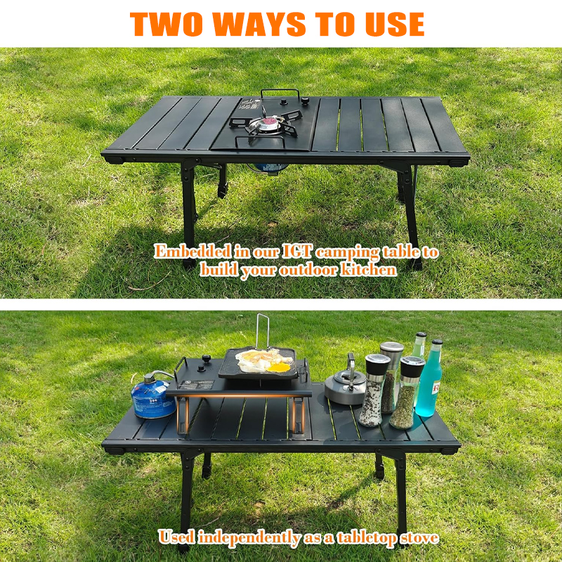 ⚡️Ready stock⚡️Camping IGT Stove 4000W Stainless Steel Portable Gas Stove IGT Modular Outdoor ...