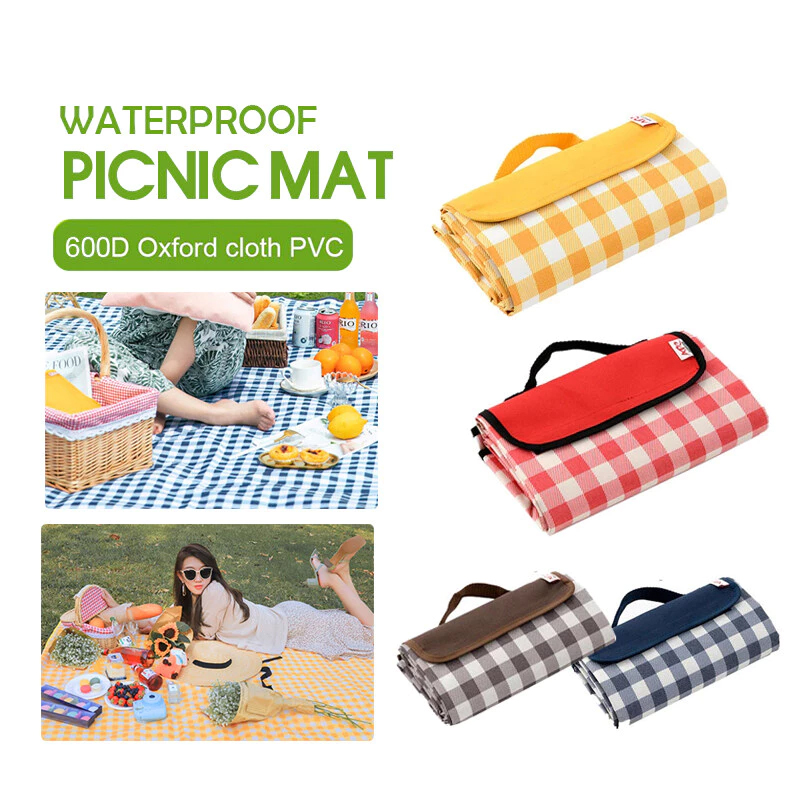 HOMLY ⚡Ready Stock⚡Picnic Mat 200*200cm Portable Waterproof Camping ...