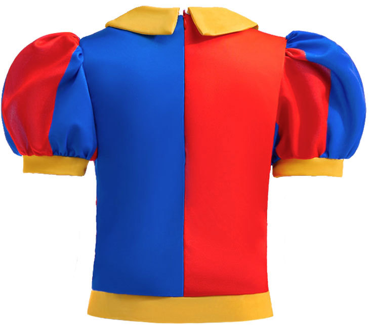 The Amazing Digital Girls Pamni Circus Suit Joker Pomni Red blue ...