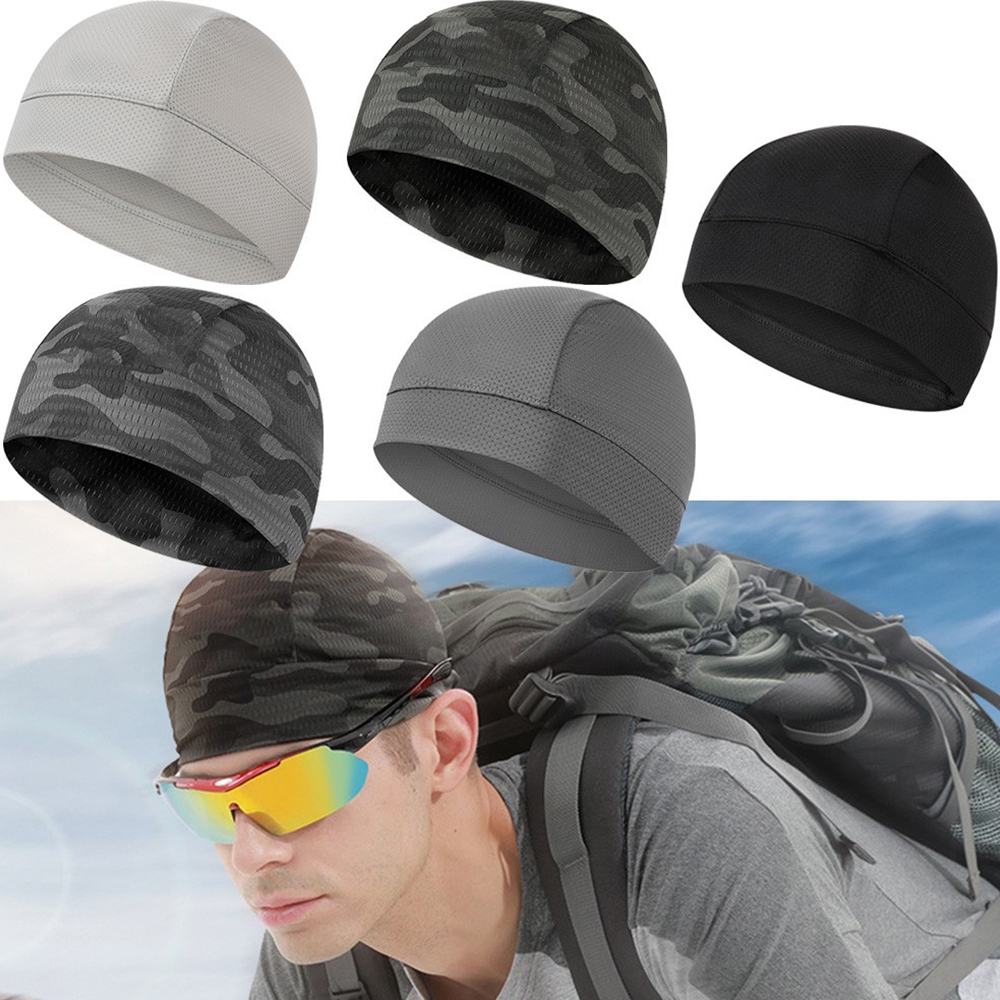 Kepala Mass Vents Absorb Sweat Super Cool Cap Beanie Head Cover Helmet ...