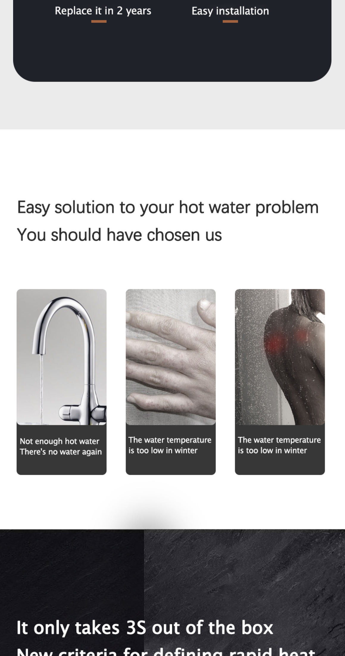 Pemanas Air Elektrik Pam Air Rumah Mod Senyap Kalis Air Instant ...