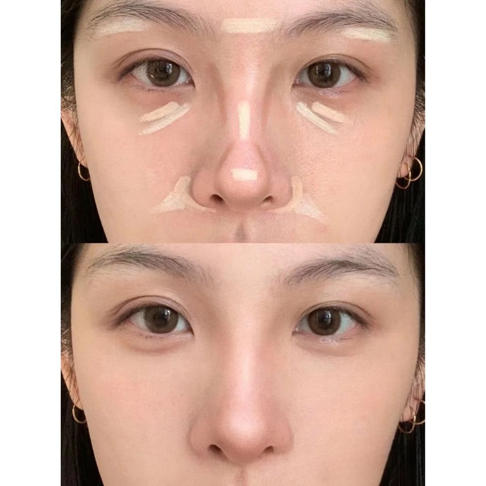 Nine-color concealer, blemishes, dark circles, tear troughs ...