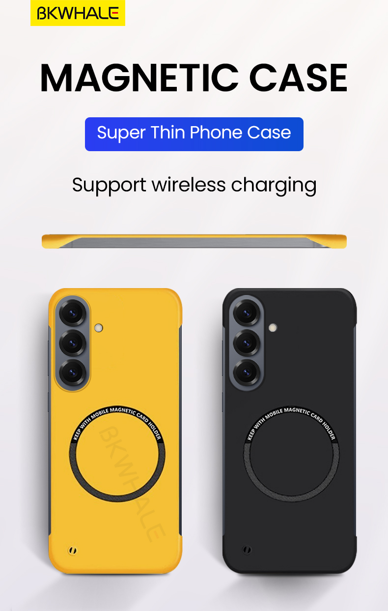 BKWHALE Magnetic Phone Case For Samsung Galaxy S25+ S25 S24 S23 S22 S21 ...