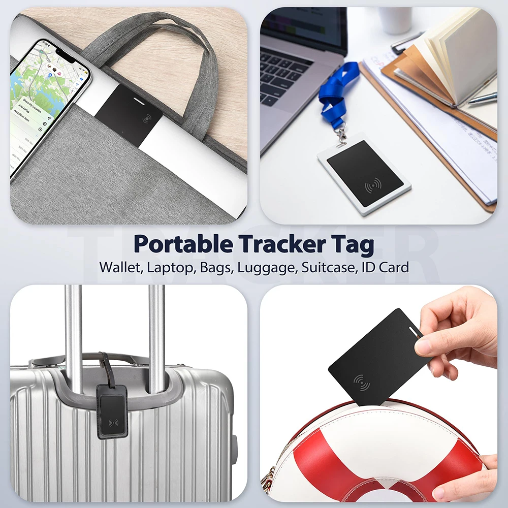 GPS Tracker Location Smart Anti-loss Tag Wallet Tracking Card Ultra ...
