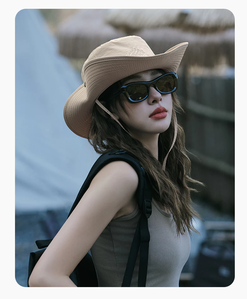 UV50+ Outdoor Hiking Hat Hiking Hat for Woman Unisex Camping Cap Wide ...