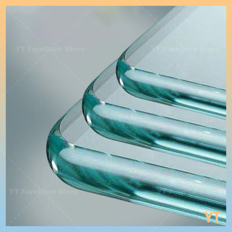 (Regular sizes) Tempered glass custom desktop tablecloths table mats ...