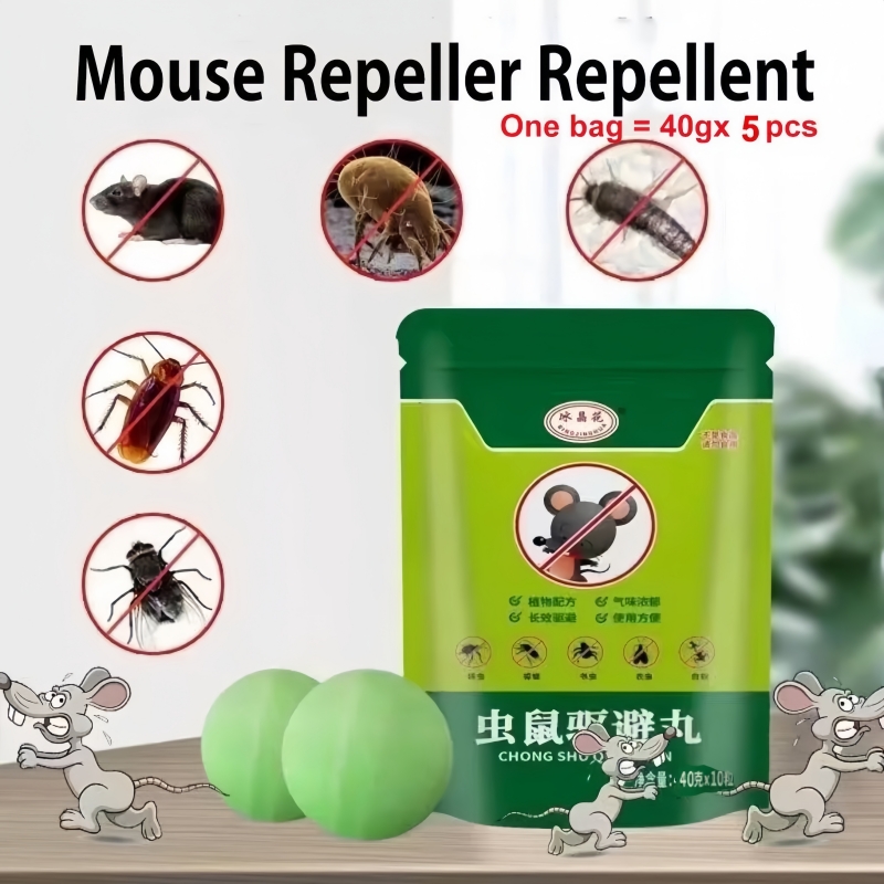 Rat Repellent Pills Long-Lasting Effect 100% Expel Insects Rats And ...