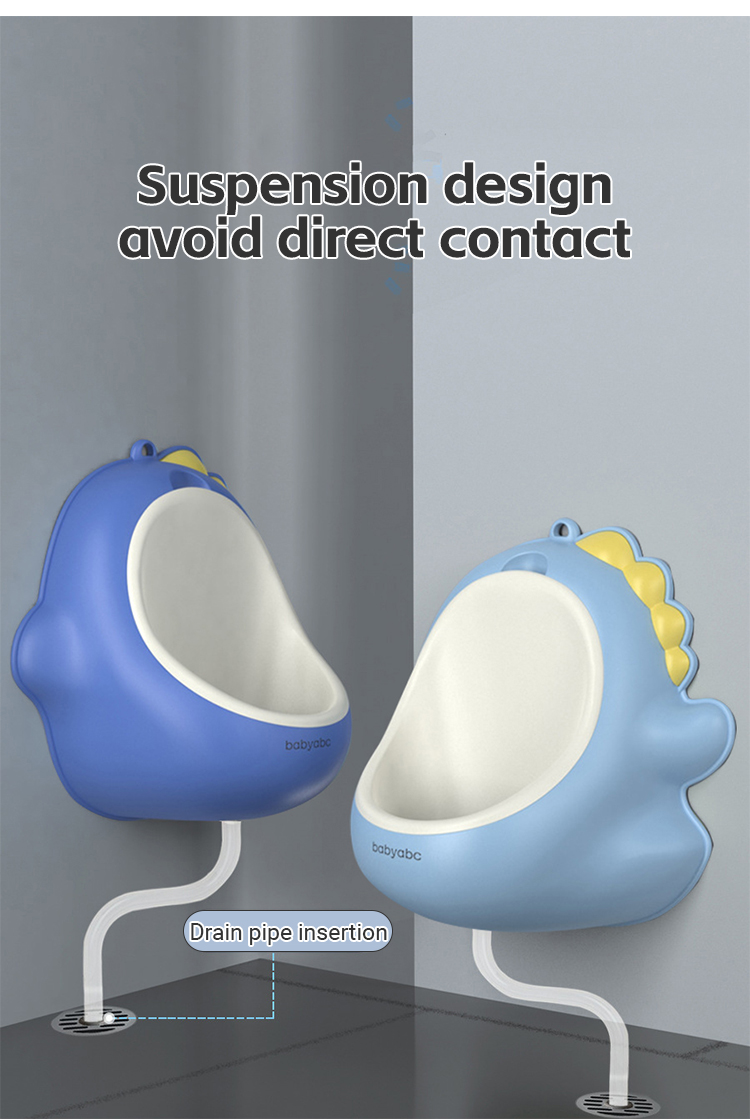 【Ship in 24H】Boy Potty Stand Splash Proof Odorless Soft Closing Lid ...