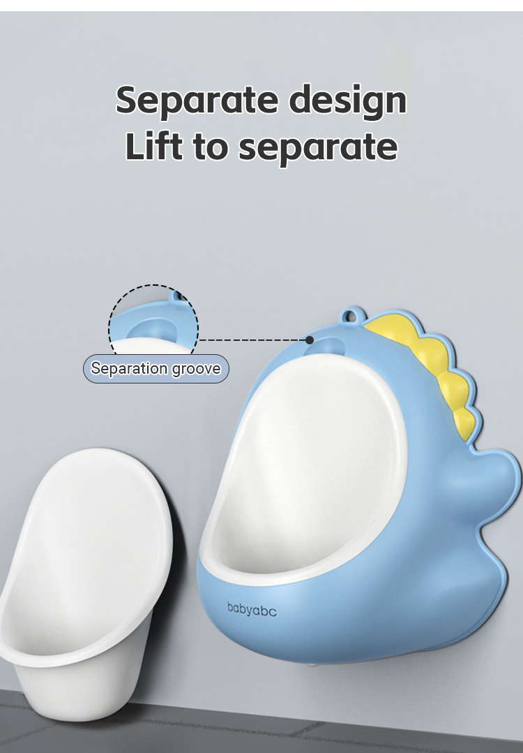 【Ship in 24H】Boy Potty Stand Splash Proof Odorless Soft Closing Lid ...