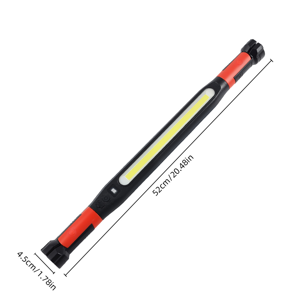 1000LM Magnetic LED Work Light - Rechargeable, IP65 Waterproof for Car ...
