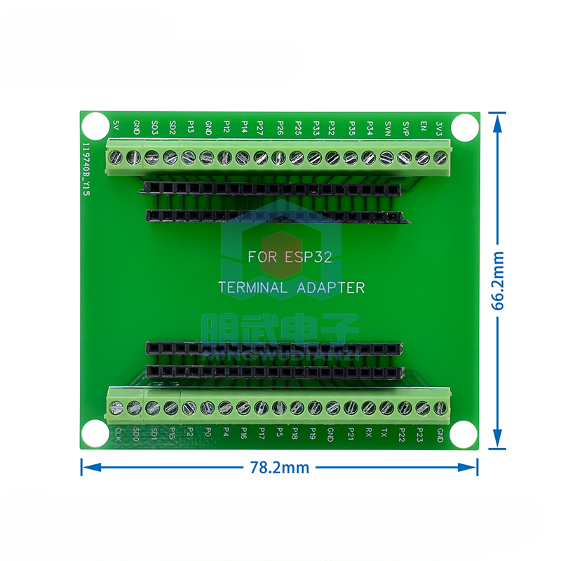 ESP32-DevKitC Development Board ESP32 Bottom Board Can Be Equipped with WROOM-32D/32U WROVER ...
