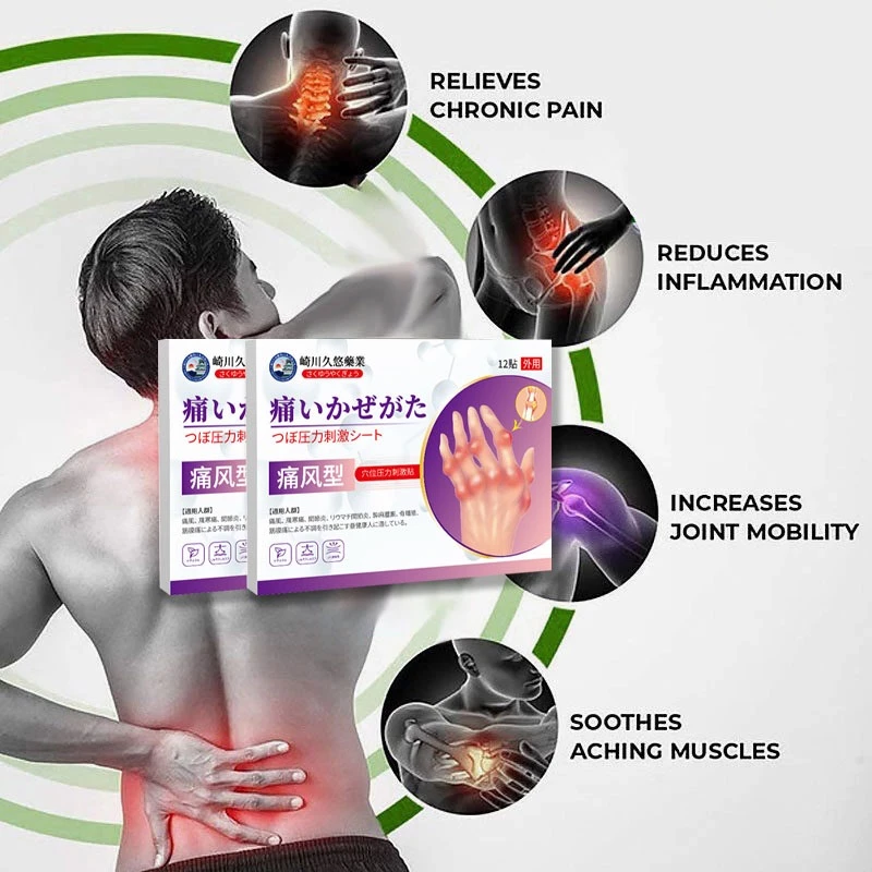 “COD” [JAPAN] Gout Patch, Gout, Arthritis, Joint Pain, Swelling, 12 ...