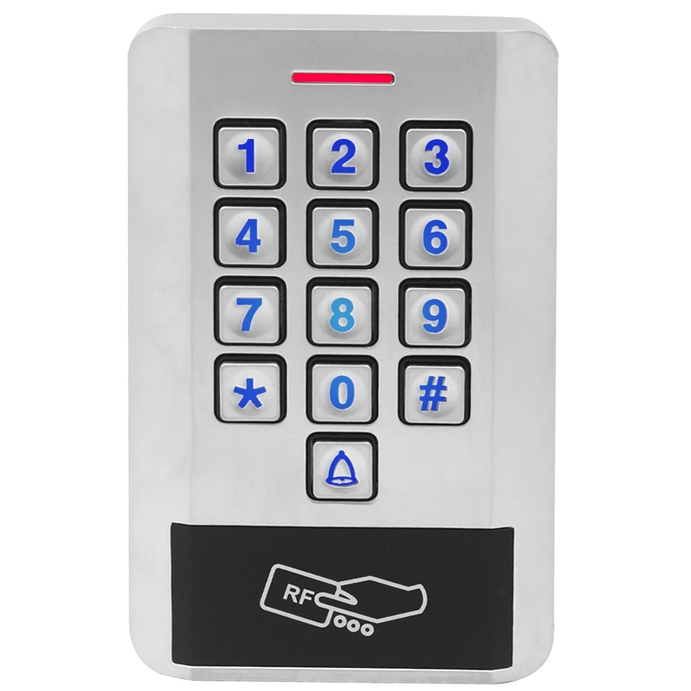 125KHZ RFID Password Keypad Access Control Backlight Waterproof IP68 ...