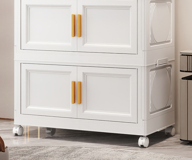 DR.STORAGE 55CM/70CM Large capacity Double Open Doors Wardrobe Storage ...