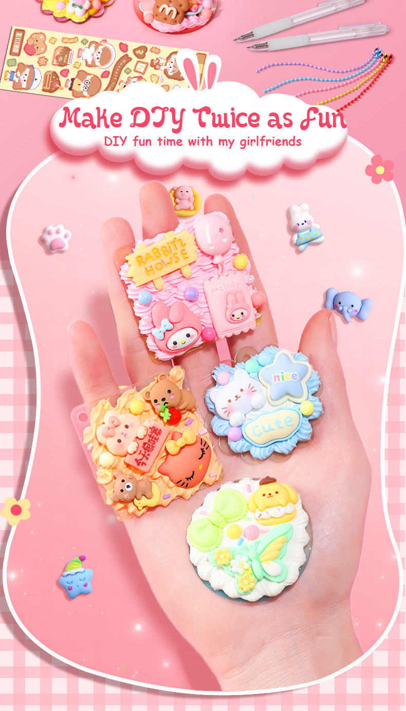 【READY STOCK】1008 PCS Full Set Kids Guka Keychain Set DIY Tools CUCKOO ...