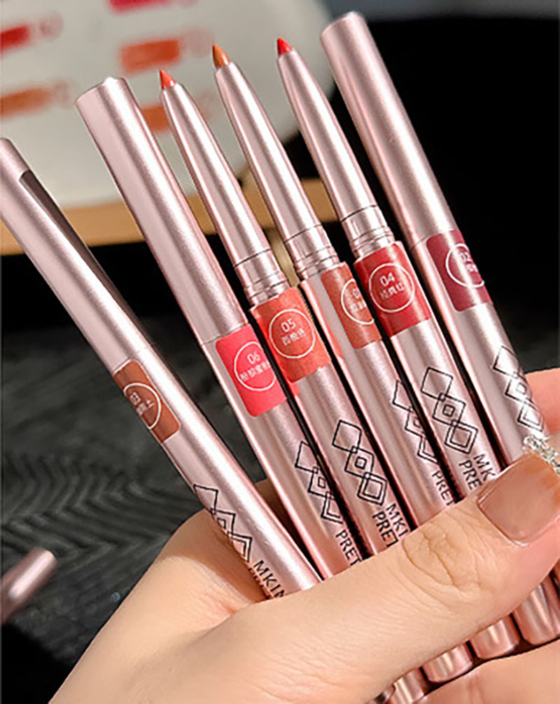 Rotate Lipliner Waterproof Lasting Moisturising Matte Lip Liner Pen ...