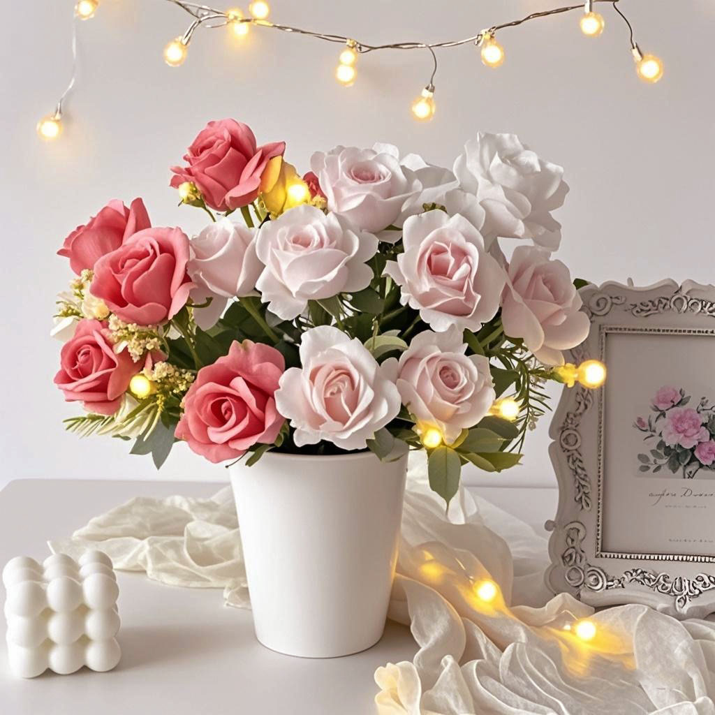 READY STOCK (7 heads) ROSES 玫瑰 FRESH FLOWER BUNGA SEGAR ROSE Cameron ...