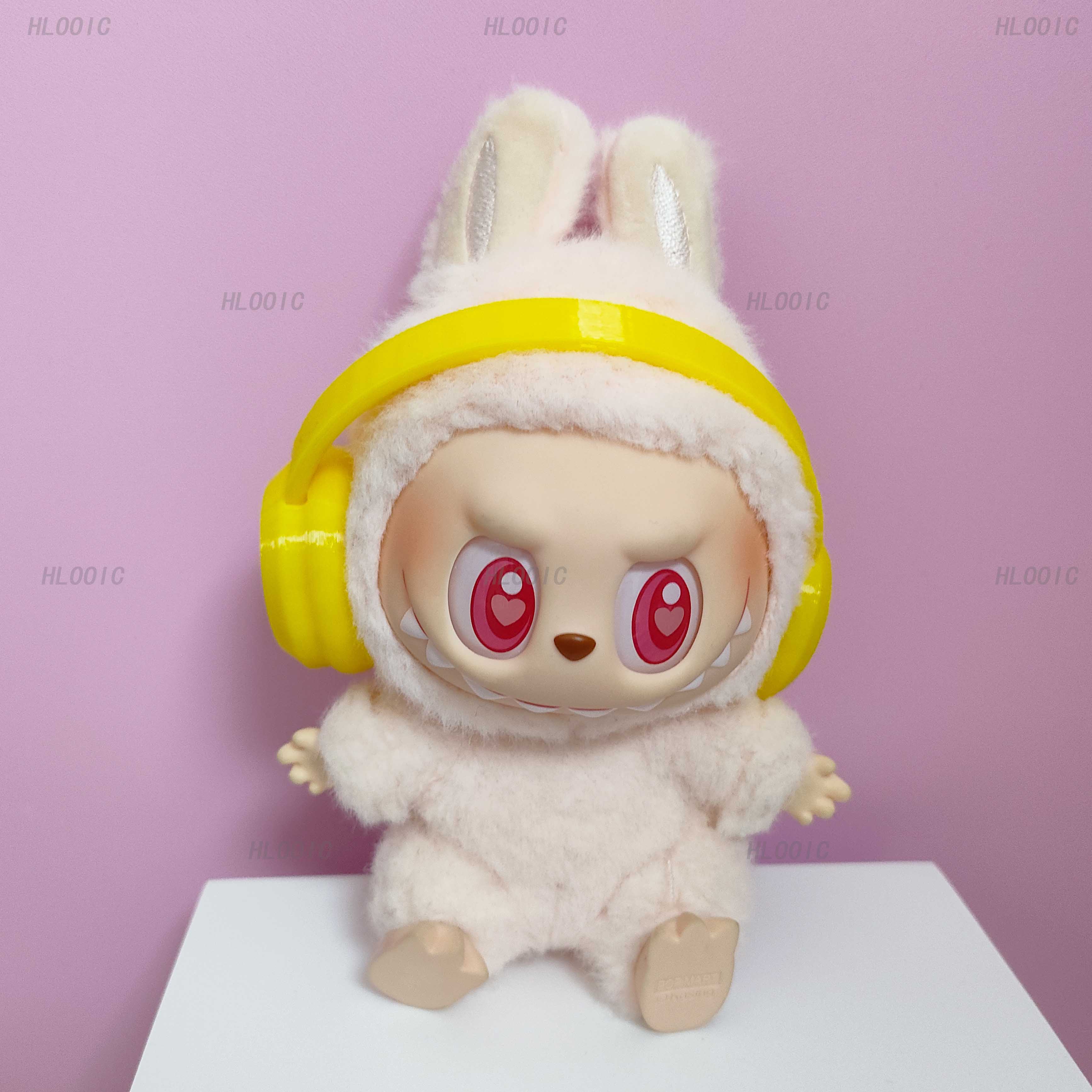 Labubu headset for 15cm 17cm Labubu V1 V2 V3 doll accessoires | Shopee ...