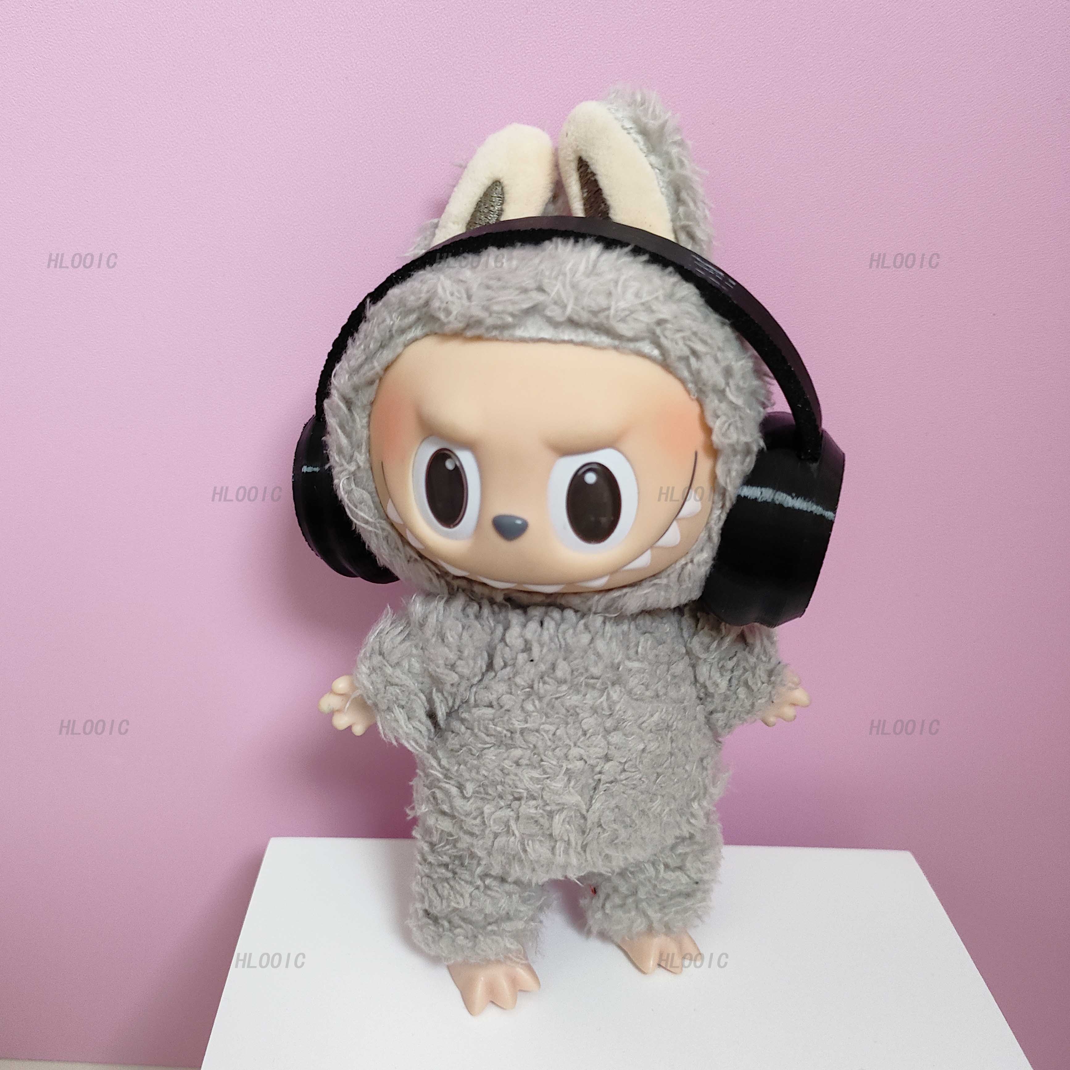 Labubu headset for 15cm 17cm Labubu V1 V2 V3 doll accessoires | Shopee ...